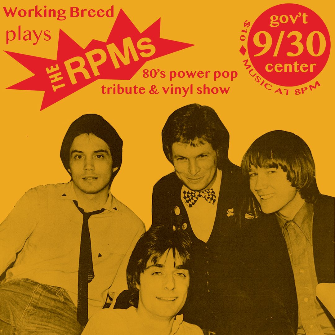 The RPMs feat. The Working Breed + Redd Up Rhonda | The Government ...