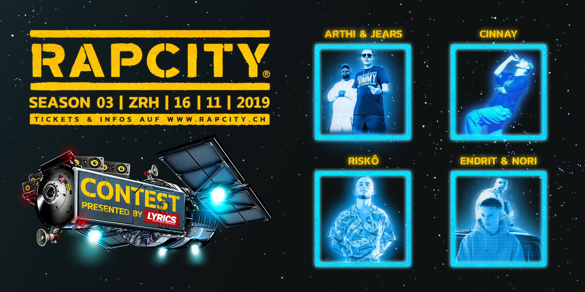Die ersten vier Finalisten vom Rap City Contest stehen fest | LYRICS ...