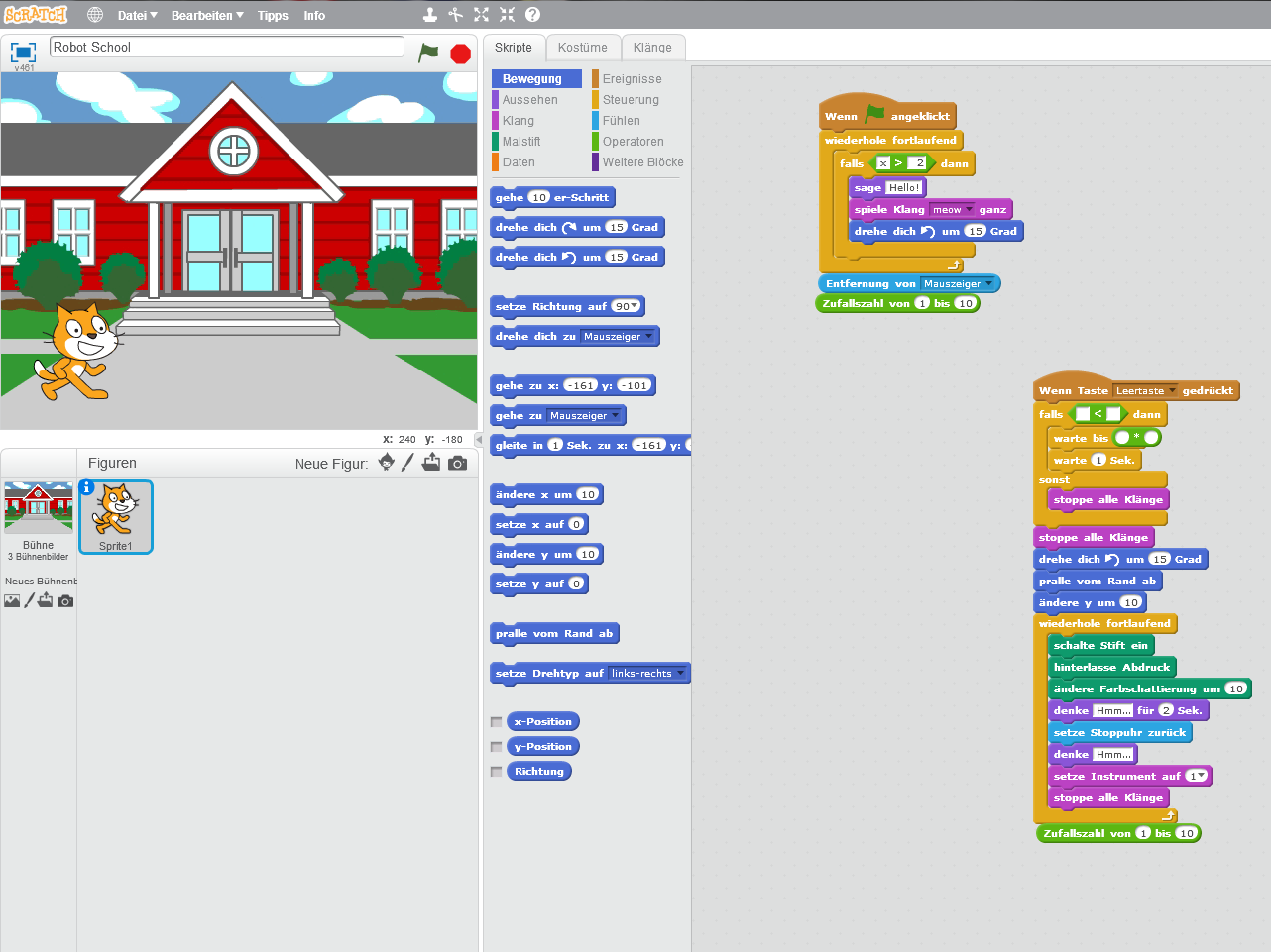 Programmieren für Kinder - ROBOT SCHOOL