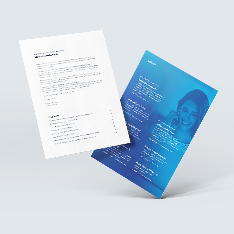 Adfenix Solutions for Real Estate Agents