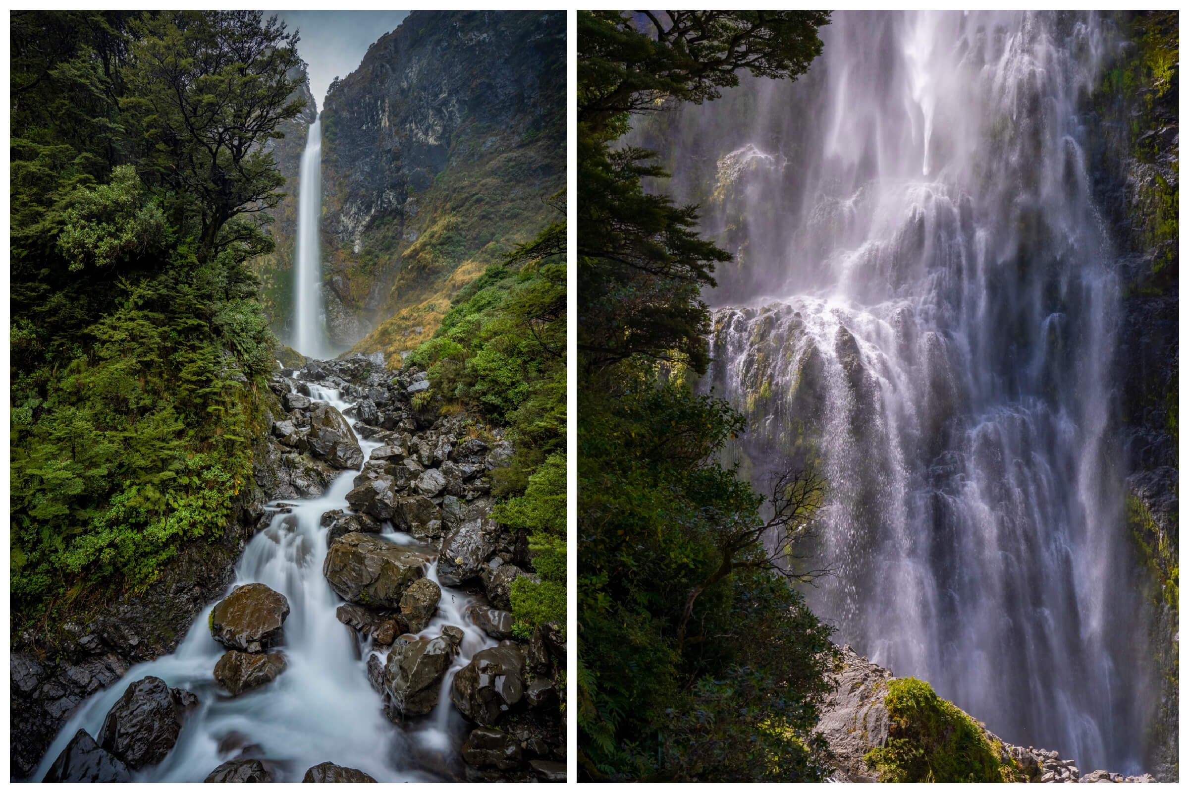 A Guide to NZ's Top Waterfalls to Photograph | Landscape Photography Tips