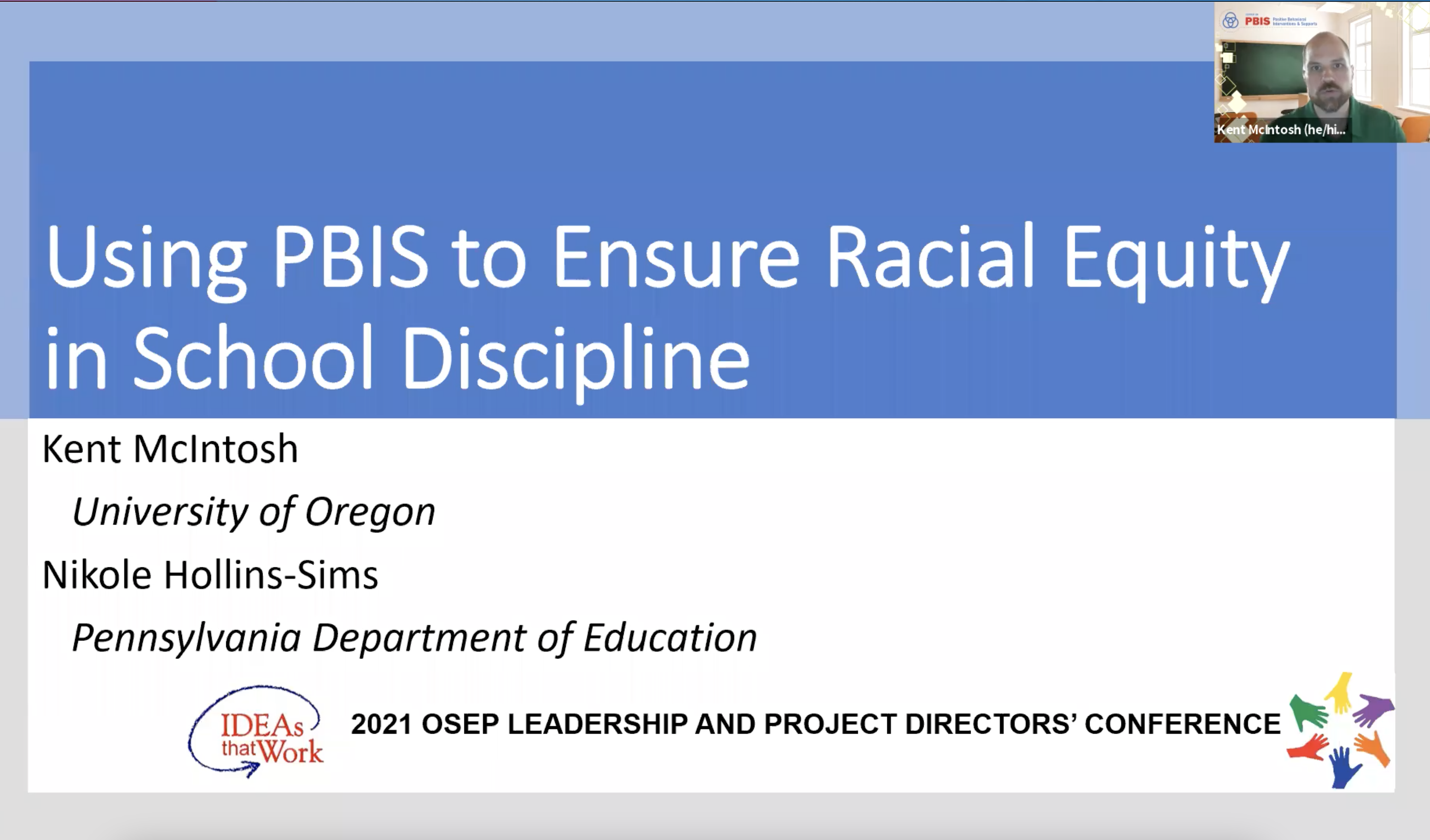 Center on PBIS | Video: Using PBIS to Ensure Racial Equity in School ...