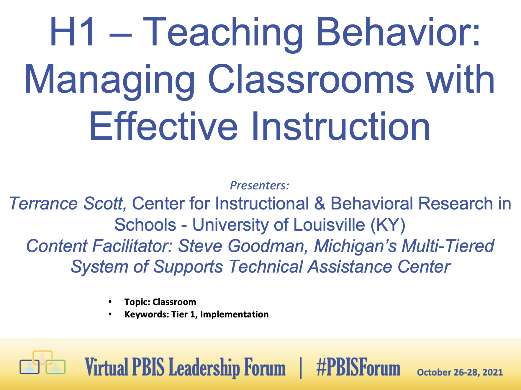 Center on PBIS | Video