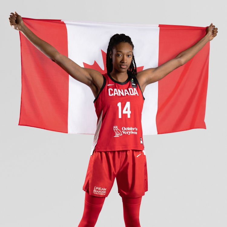 Kayla Alexander Spreading Positivity On and Off Court