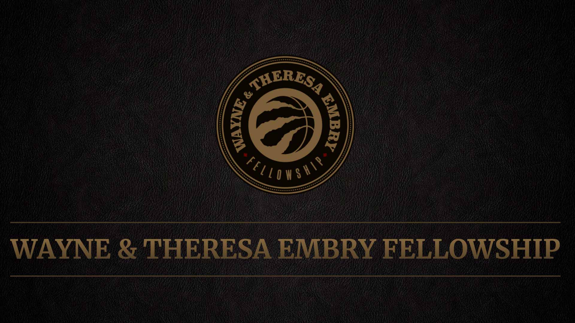Ouverture des applications pour la programme Wayne et Theresa Embry des ...