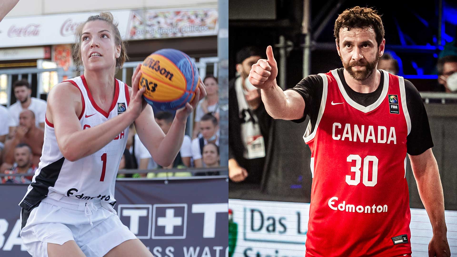 Michelle Plouffe and Steve Sir Named Canada's Top 3x3 Players by FIBA