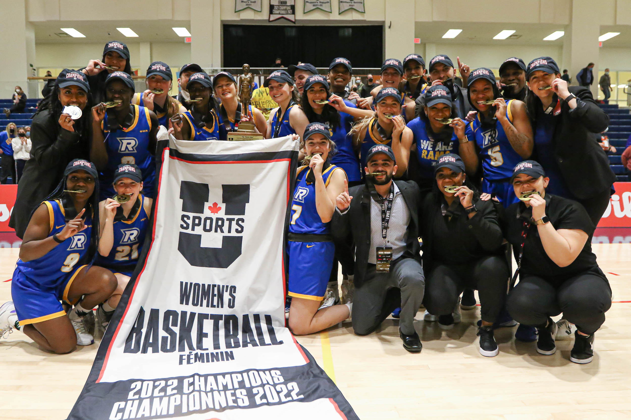 Ryerson Rams National Champion and U SPORTS Coach of the Year Carly ...