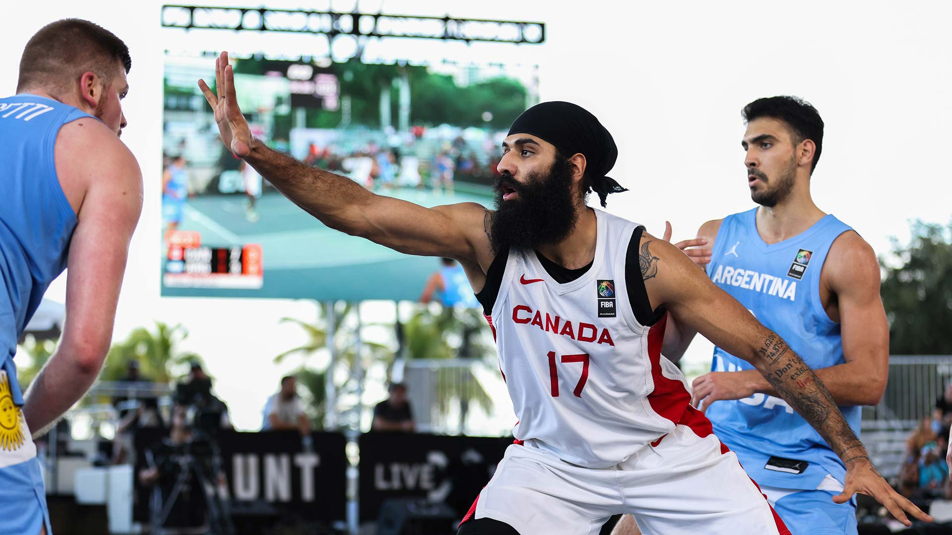Bikramjit Gill has his sights set on FIBA 3x3 AmeriCup gold