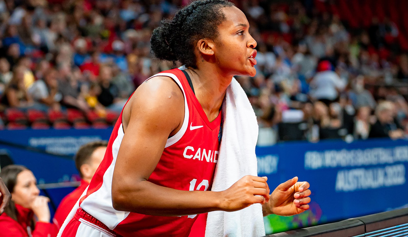 Shay Colley, pilier de l’équipe du Canada, ne se lassera jamais de ...