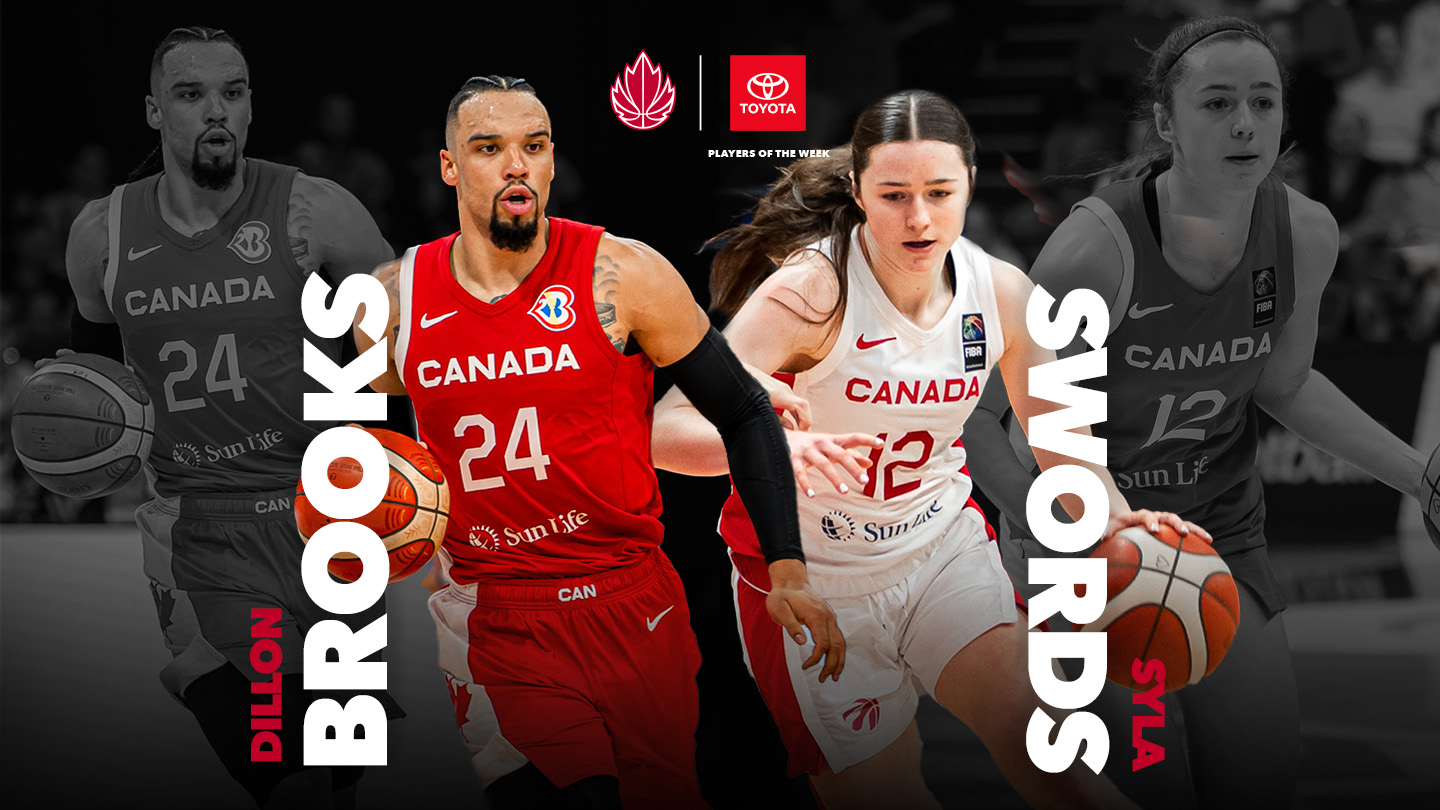 Brooks, Swords Named Toyota Canada Players of the Week