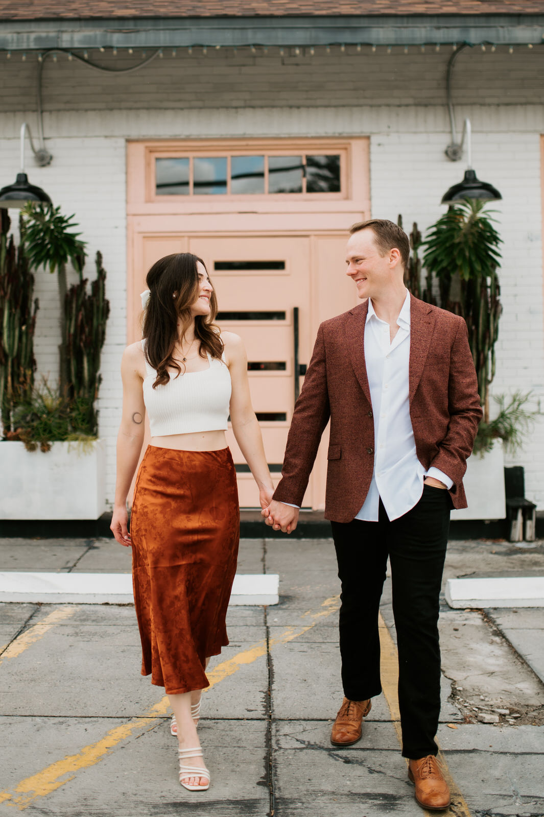 Fun Engagement Session at Fancy Free Nursery - Tampa Engagement Photos | Regina Rached