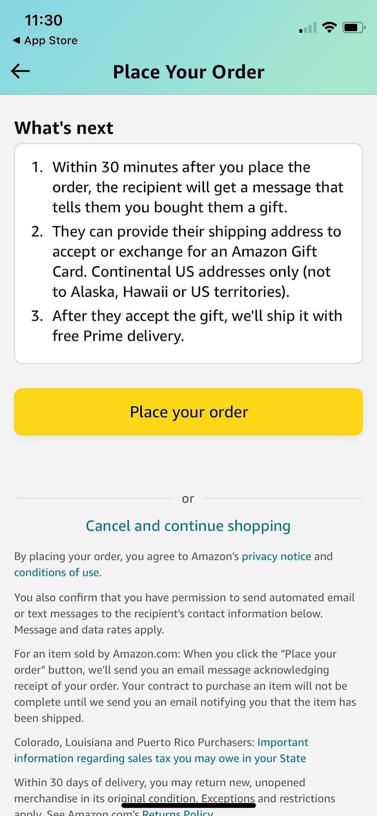 Understanding Amazon s New Gift giving Technology