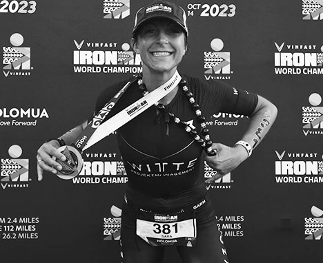 News - Sara Decina beim IRONMAN auf Hawaii! | WITTE Projektmanagement