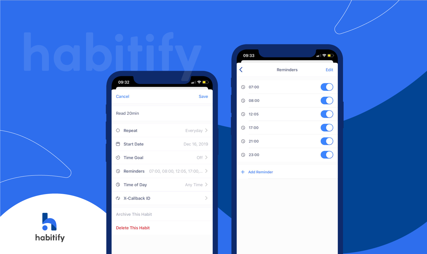 Habitifyで読書習慣を身につけましょう