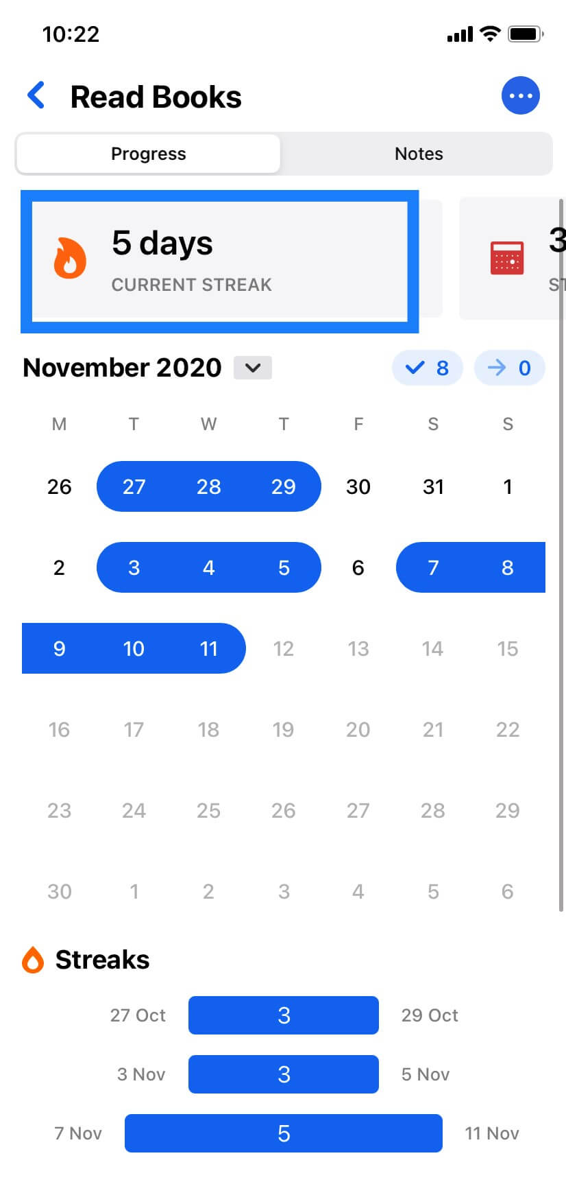 Instruction - Start a Streak