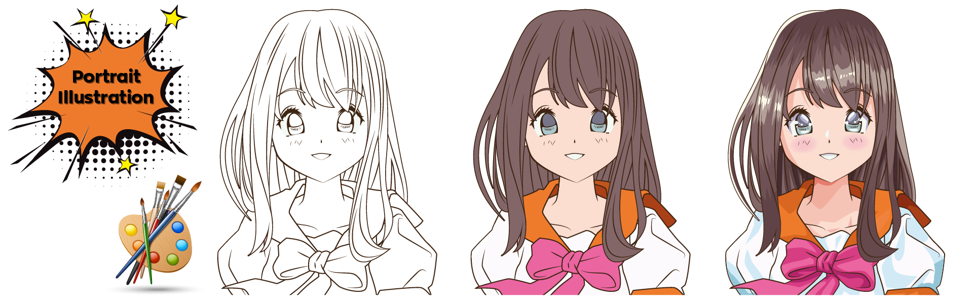 Portrait Illustration and the Different Styles in This Art Form