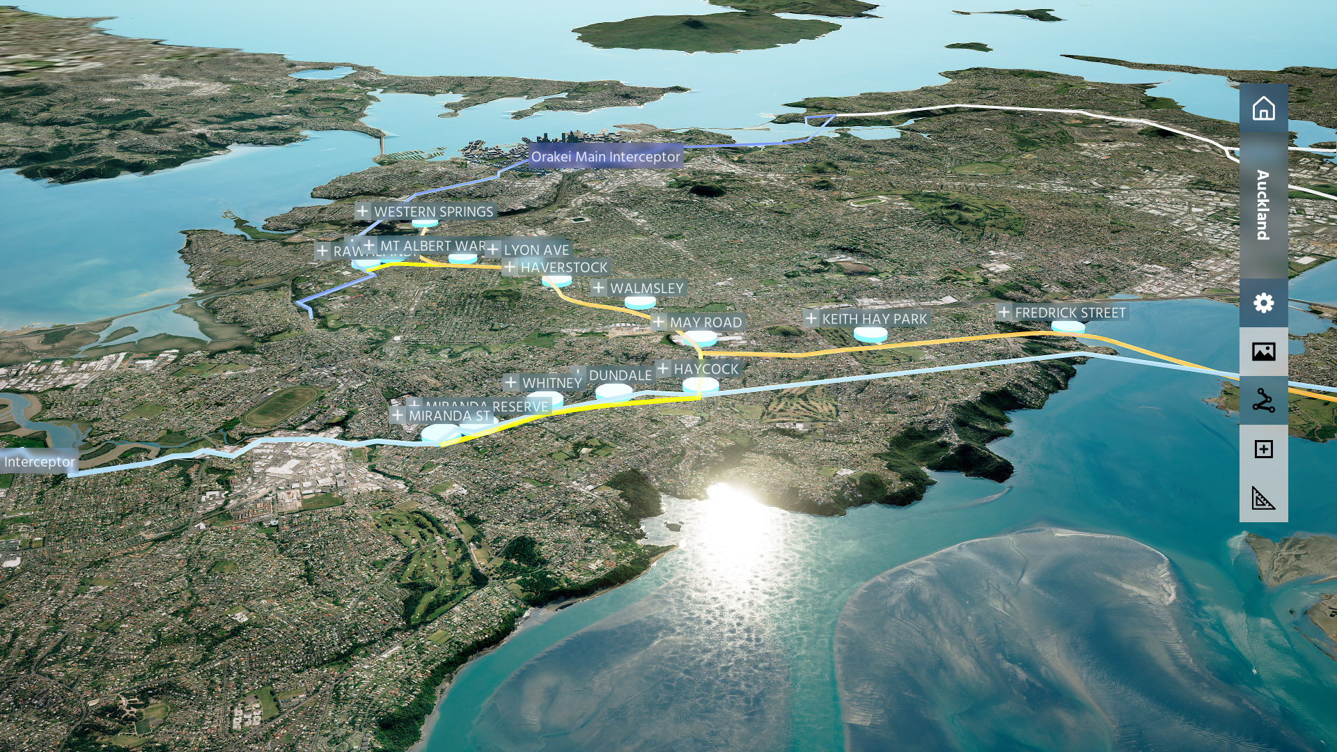 Watercare Central Interceptor Interactive | Buildmedia