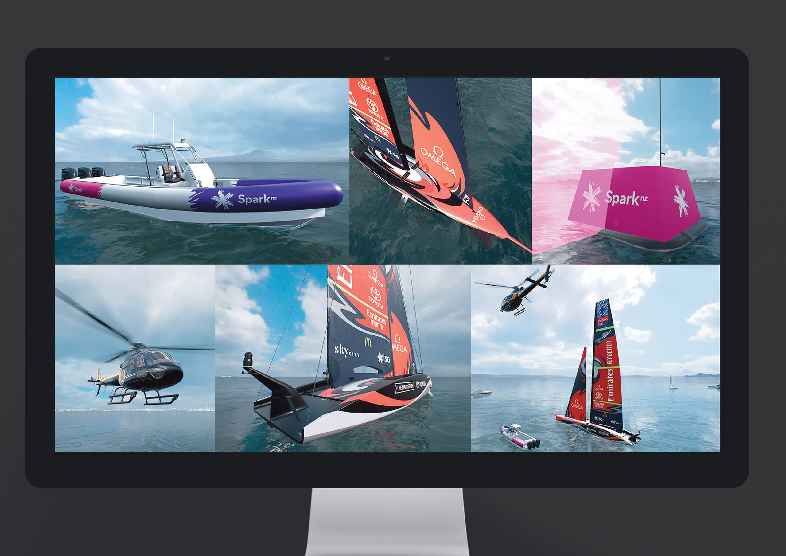 Spark 5G Race Zone - Simulator | Buildmedia