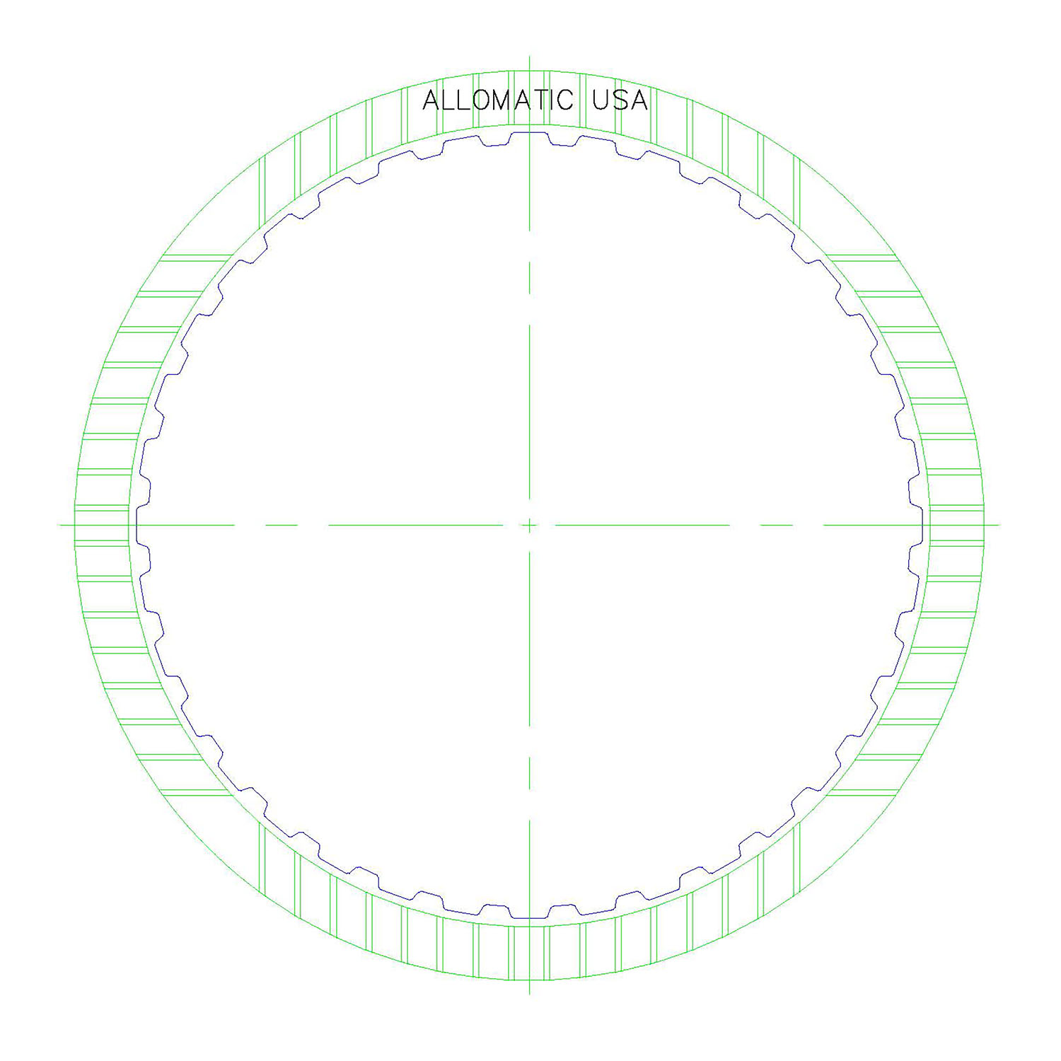 GM 6L80 1st, 2nd, 3rd, 4th Friction Clutch Plate 512188 | Allomatic