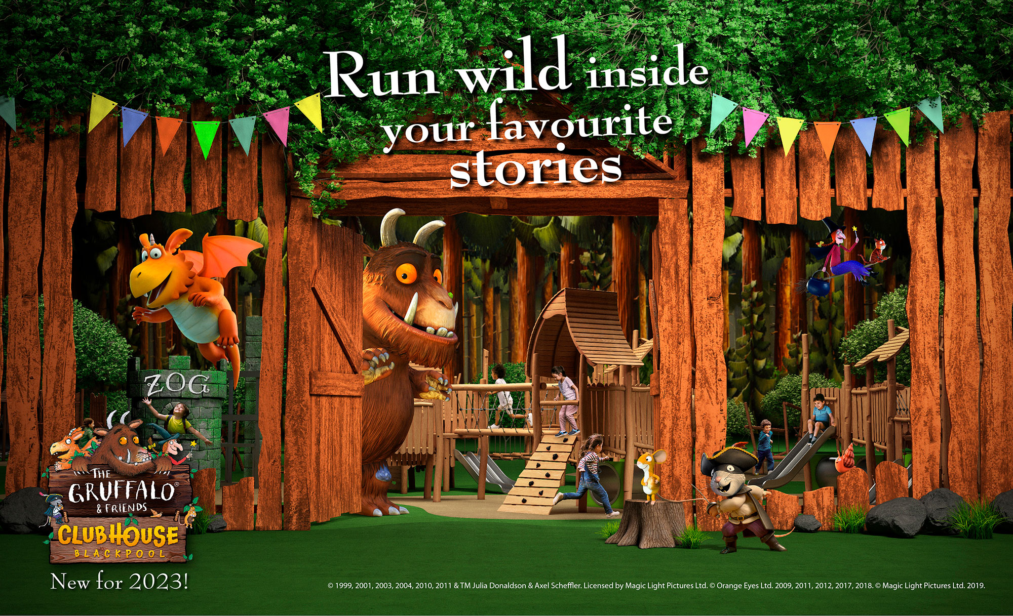 The Gruffalo and Friends Clubhouse