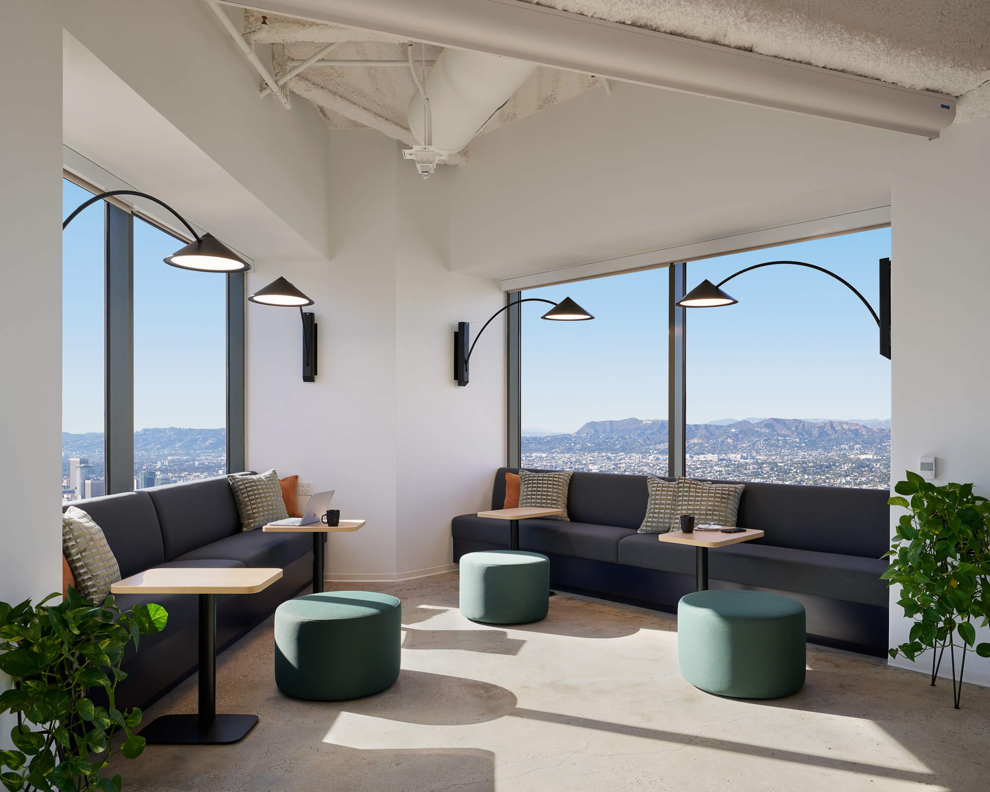 Transform your workspace with Tangram Interiors.