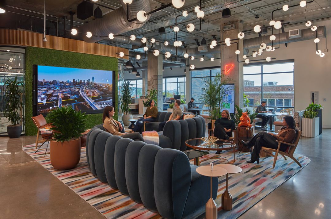 Transform Your Workspace with Tangram Interiors | Engaging Workplace ...