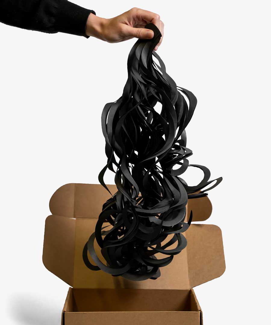 SpiroPack | Spiral Paper Void Fill by Seaman Paper