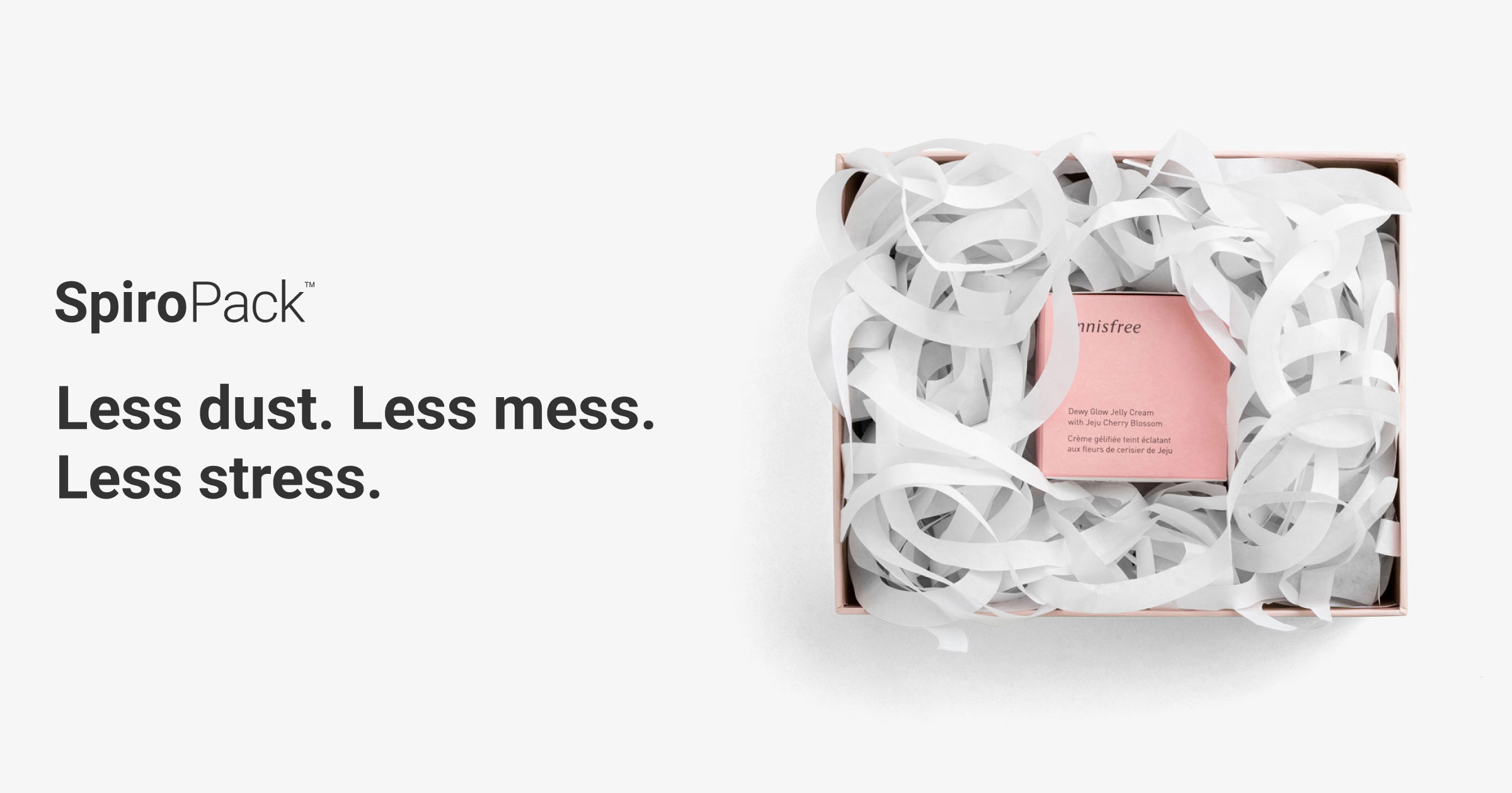 SpiroPack | Spiral Paper Void Fill by Seaman Paper