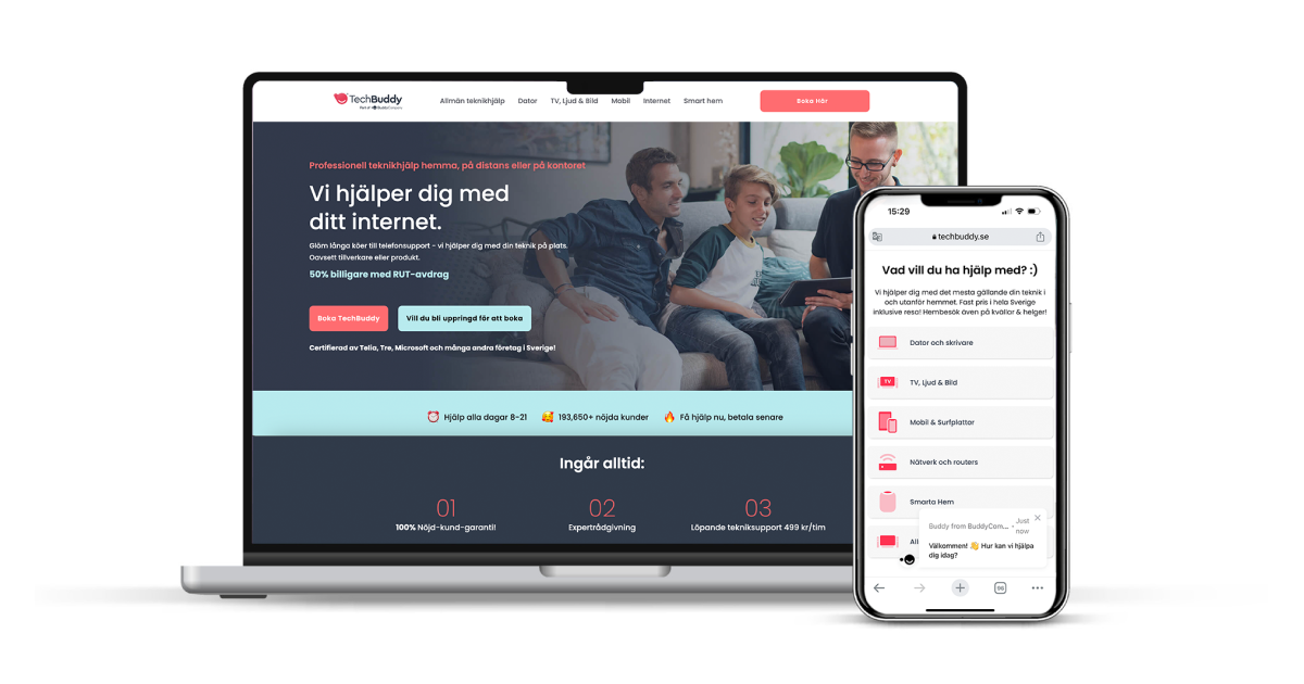 TechBuddy - Vi får din teknik att fungera! │ TechBuddy