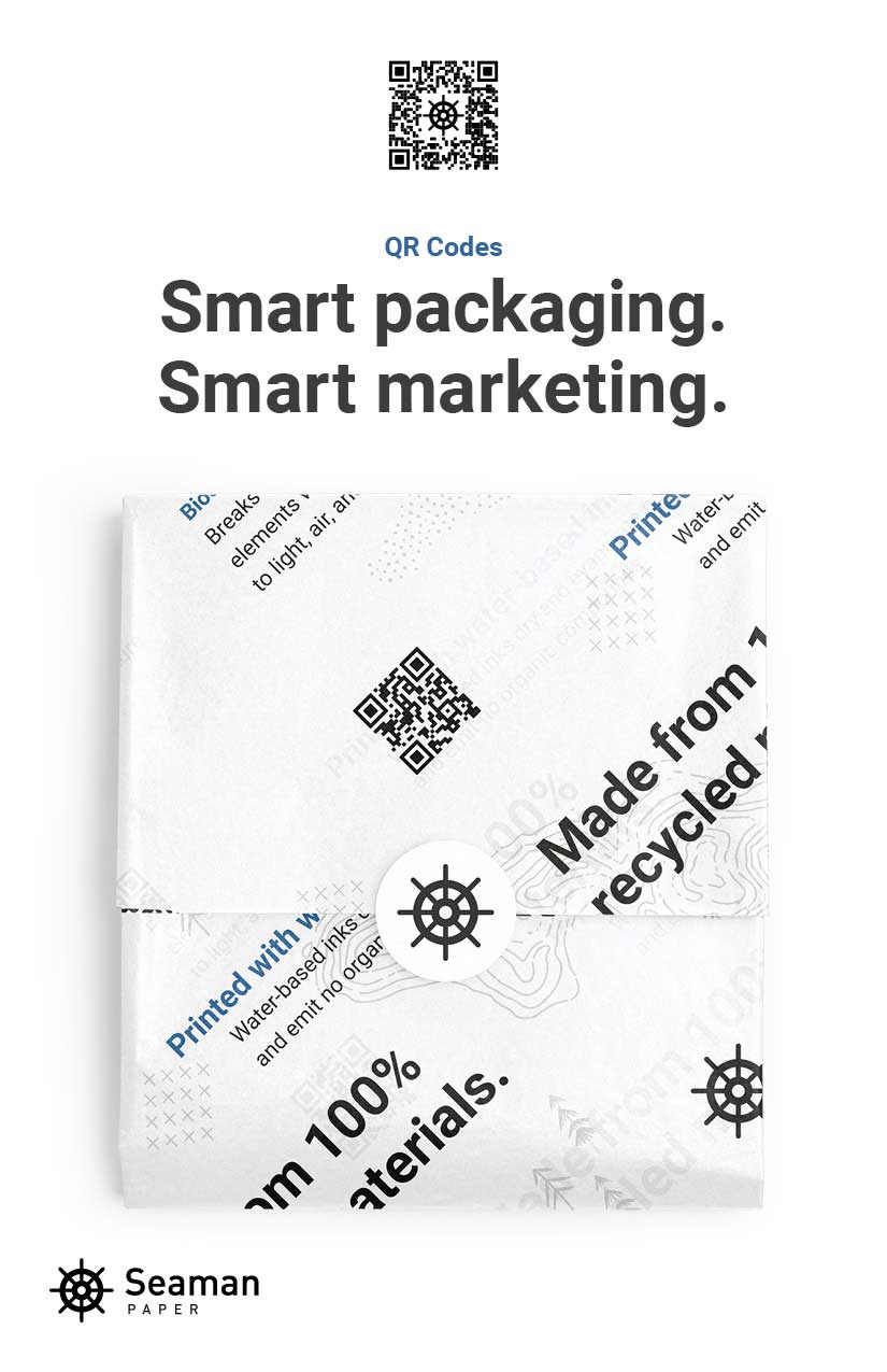QR codes in packaging | Seaman Paper