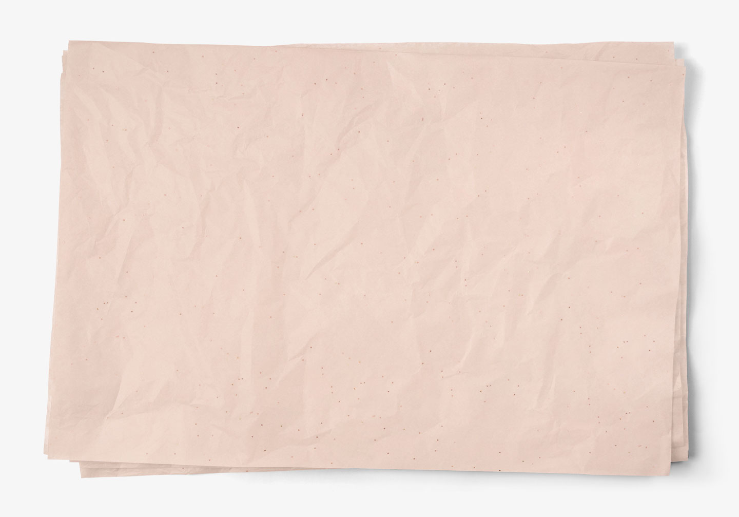 Rose Gold on Blush Tissue Paper | SatinWrap by Seaman Paper
