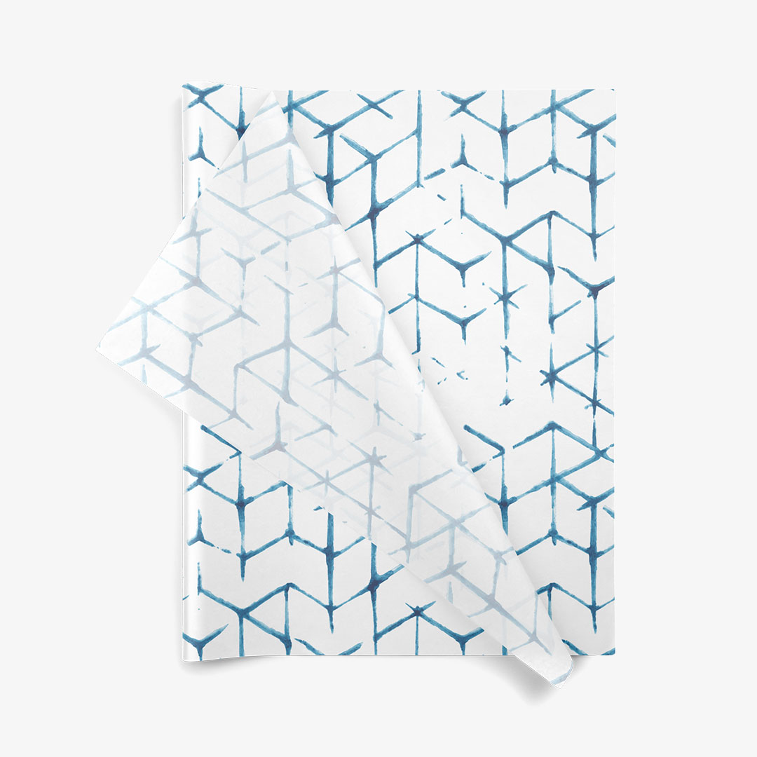 Shibori Tissue Paper | SatinWrap by Seaman Paper