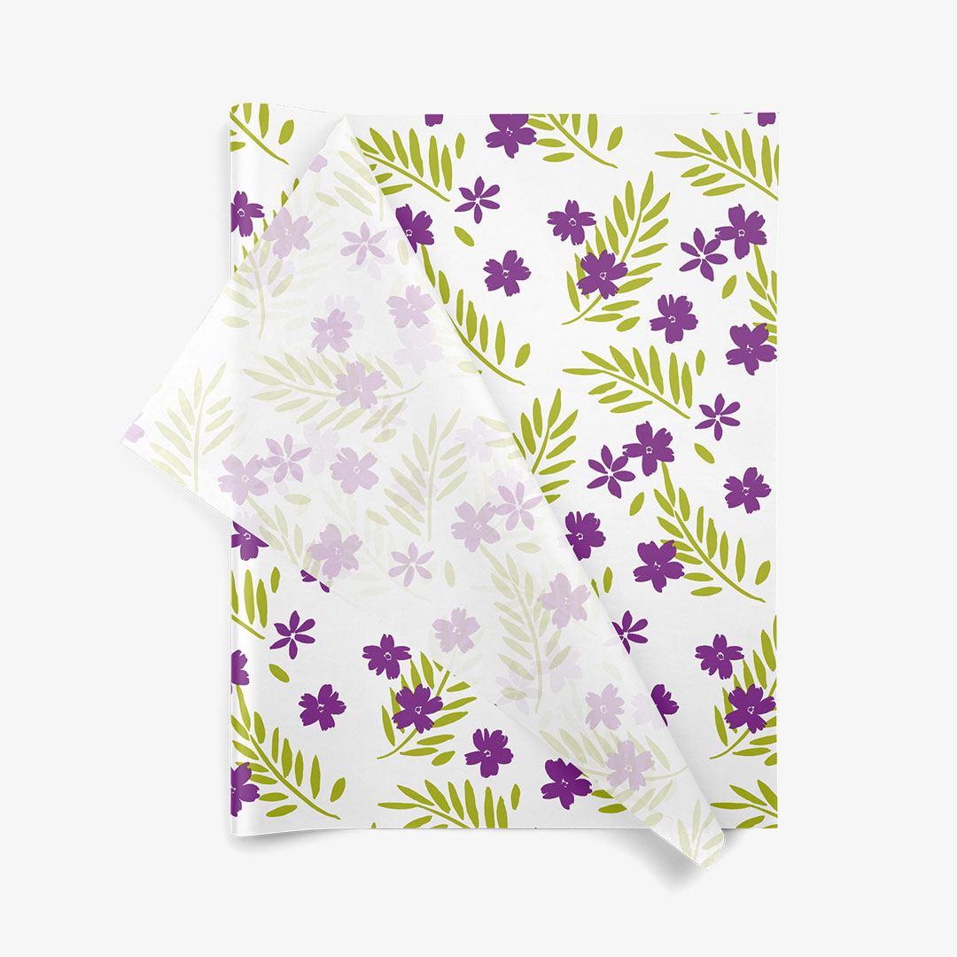 Purple Passion Tissue Paper | SatinWrap by Seaman Paper