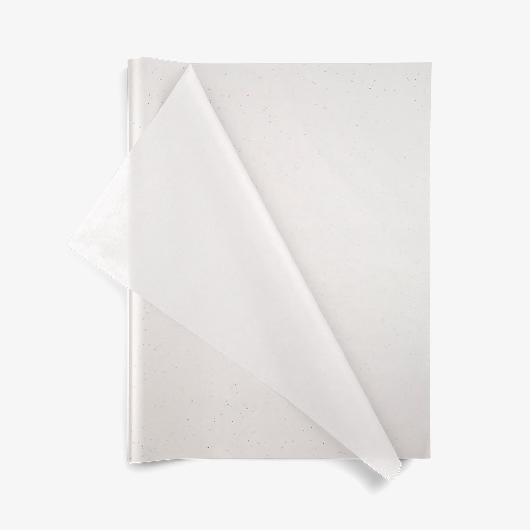 White Diamond Tissue Paper | SatinWrap by Seaman Paper