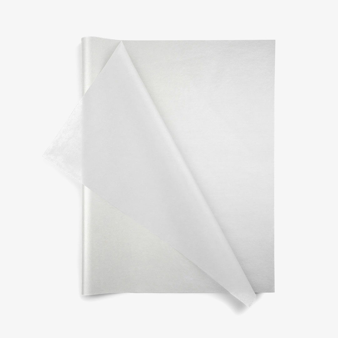 White (Pearlized) Tissue Paper | SatinWrap by Seaman Paper