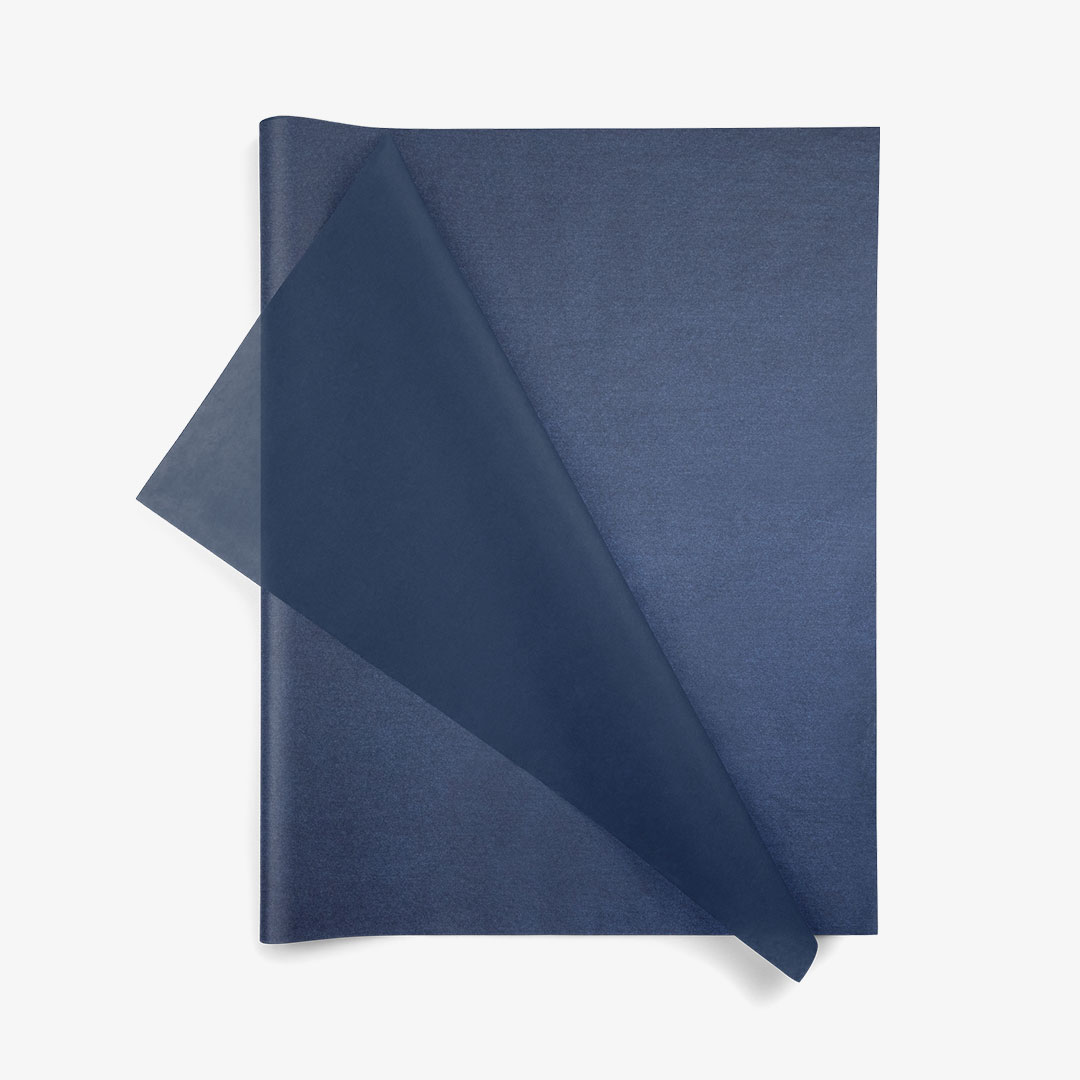 Midnight Blue (Pearlized) Tissue Paper | SatinWrap by Seaman Paper