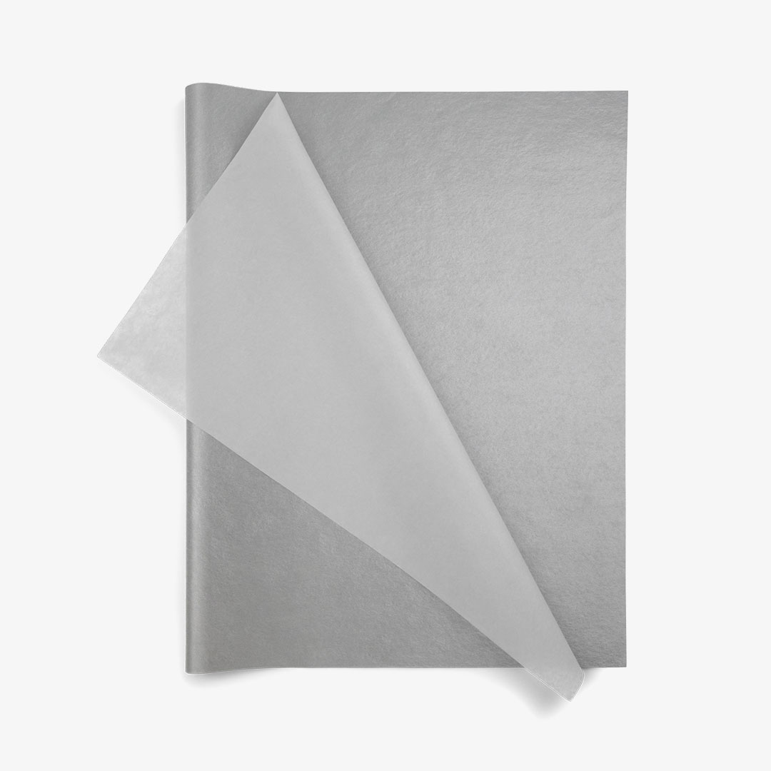 Silver Tissue Paper | SatinWrap by Seaman Paper