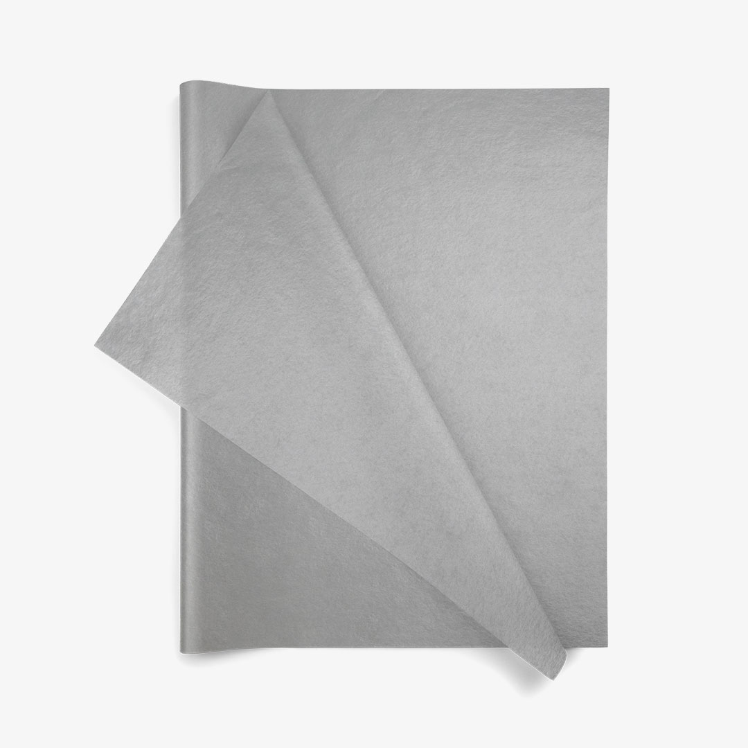 Silver (2-Sided) Tissue Paper | SatinWrap by Seaman Paper