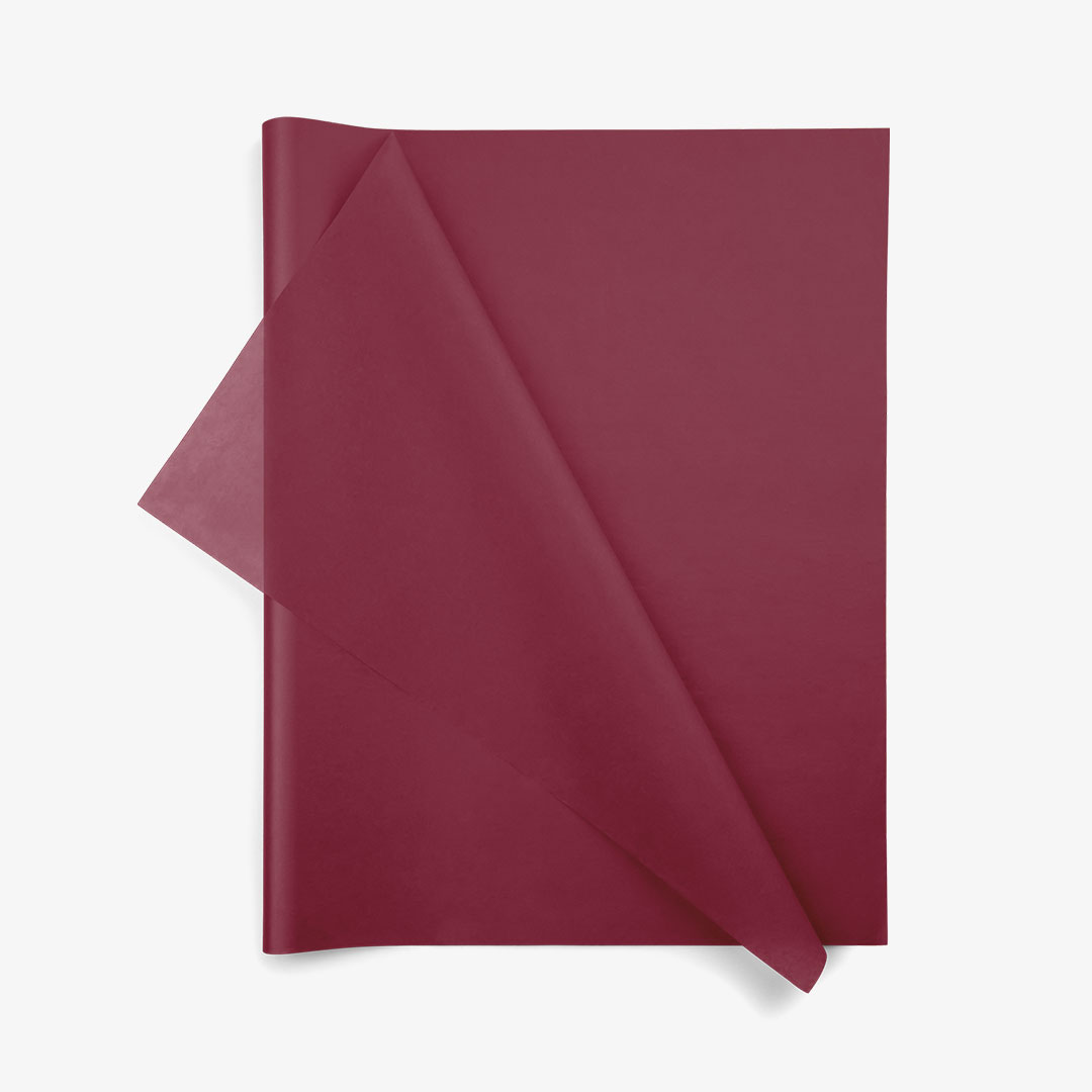Claret Tissue Paper | SatinWrap by Seaman Paper