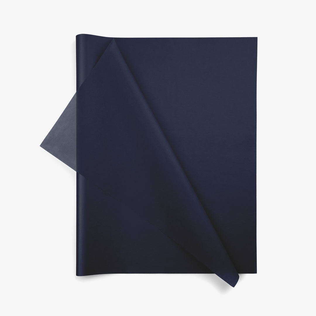 Midnight Blue Tissue Paper | SatinWrap by Seaman Paper