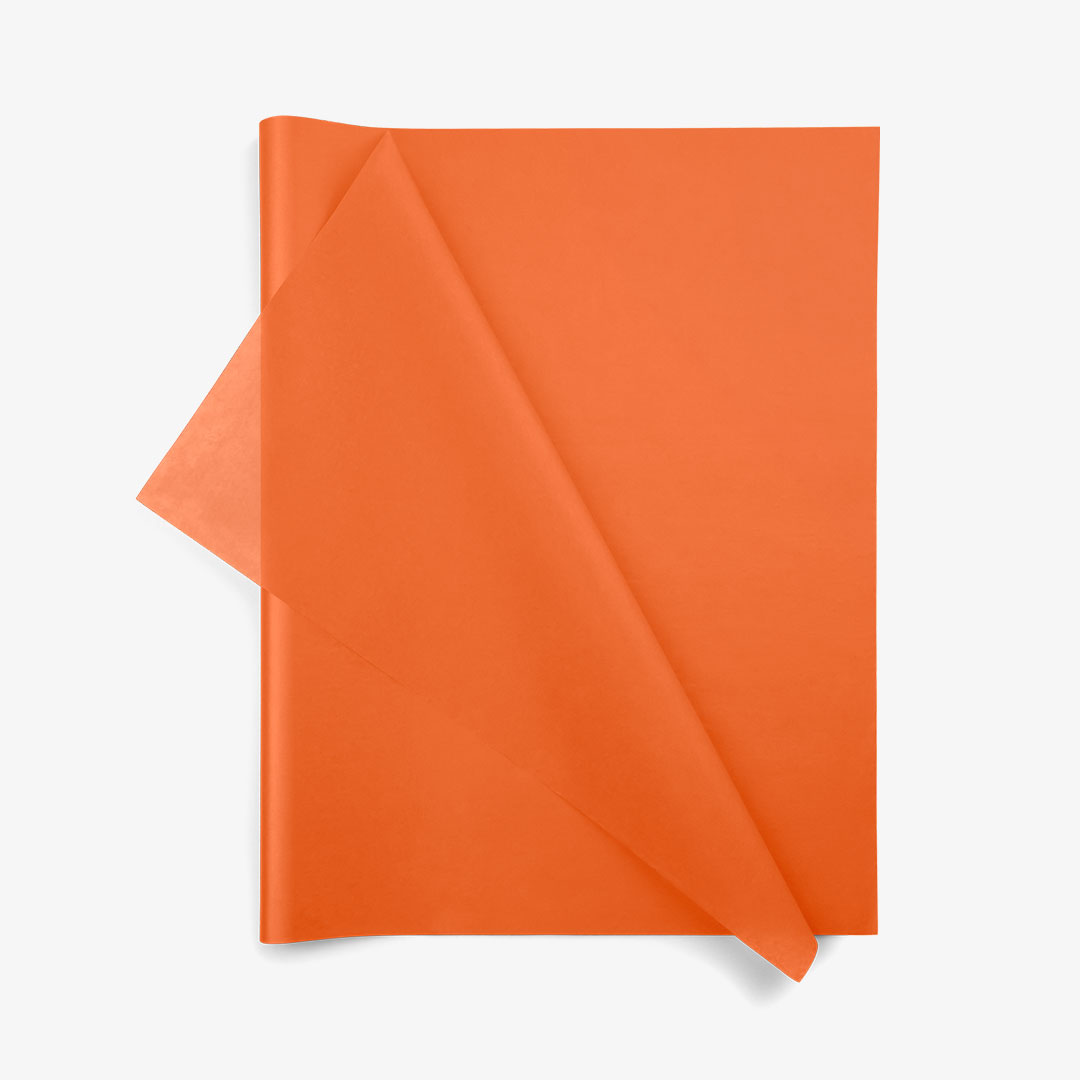 Orange Tissue Paper | SatinWrap by Seaman Paper