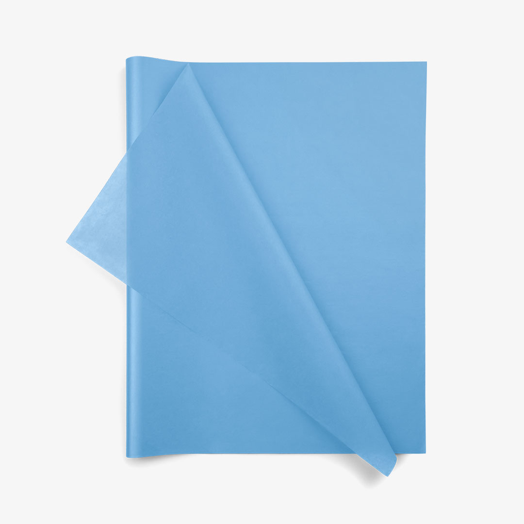 Pacific Blue Tissue Paper | SatinWrap by Seaman Paper