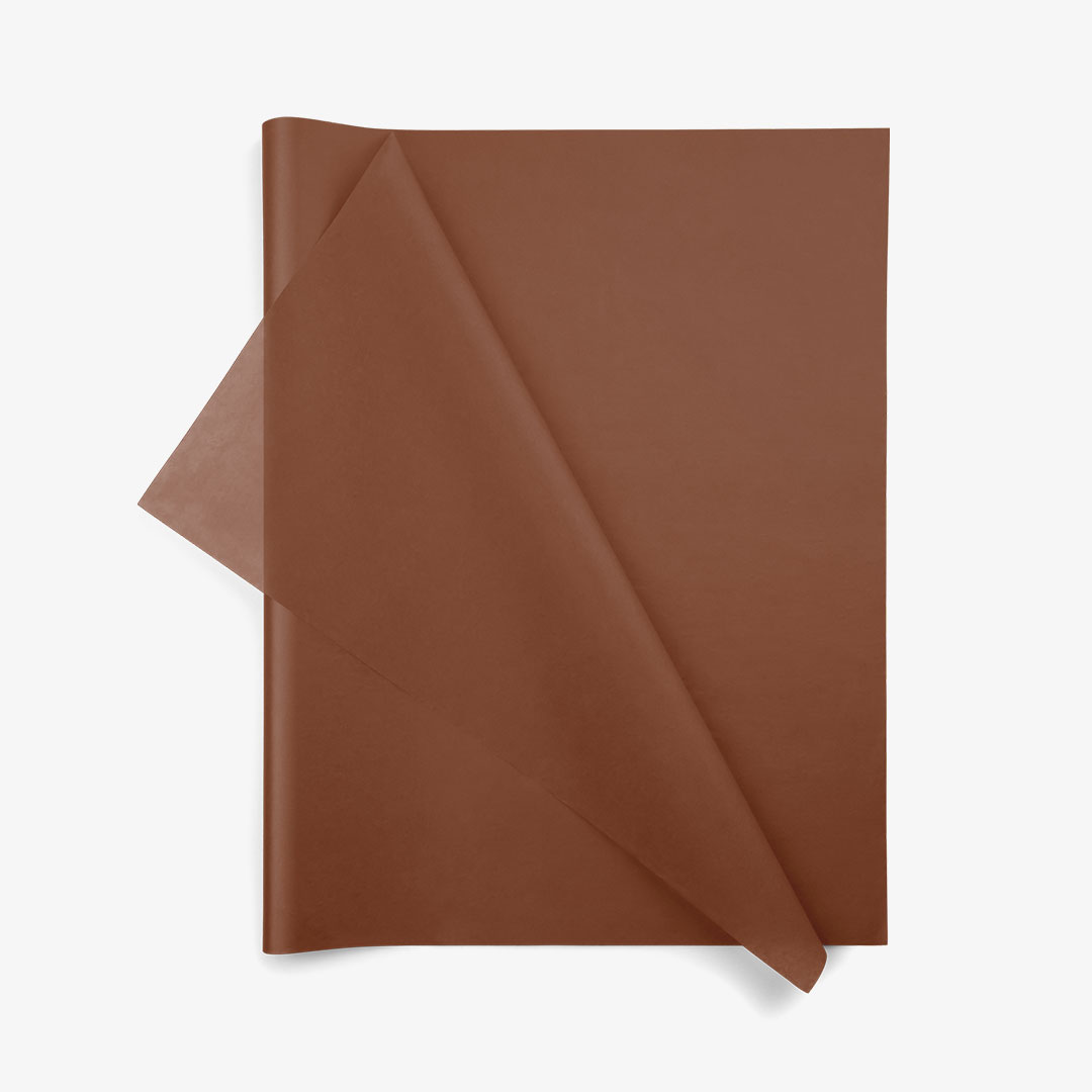 Raw Sienna Tissue Paper | SatinWrap by Seaman Paper