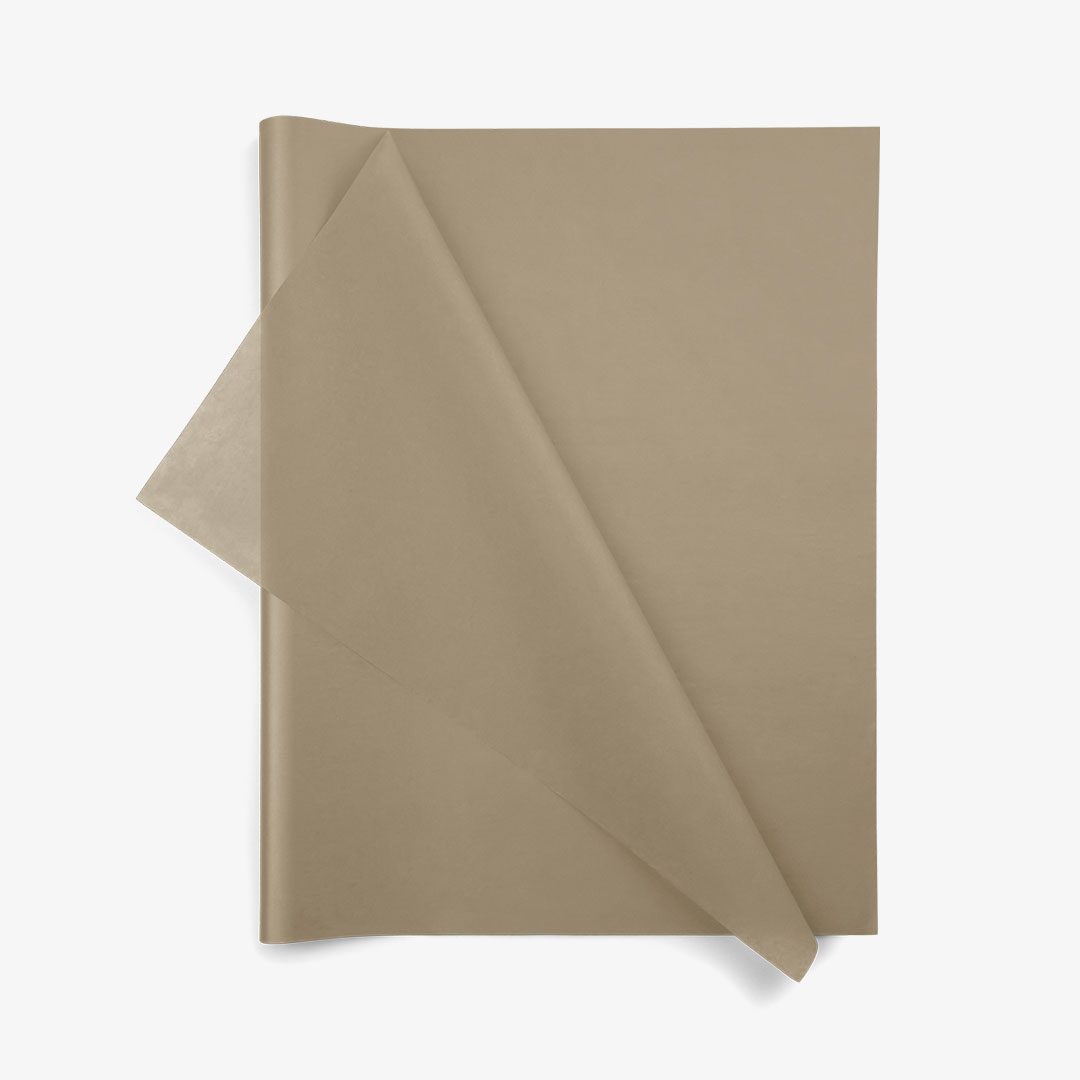 Taupe Tissue Paper | SatinWrap by Seaman Paper