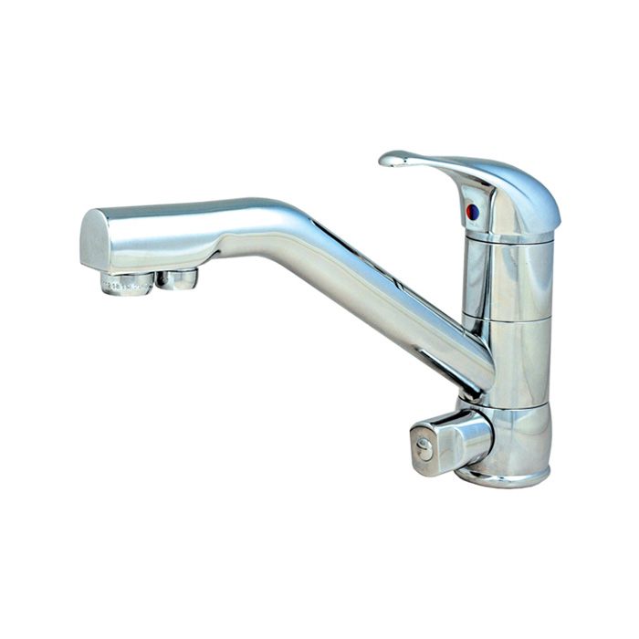 3 Way Mixer Tap Economy Polished Chrome | The Water People