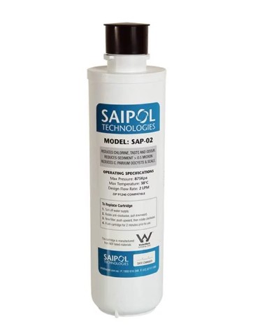Saipol Replacement Filter Cartridge SAP02 | The Water People