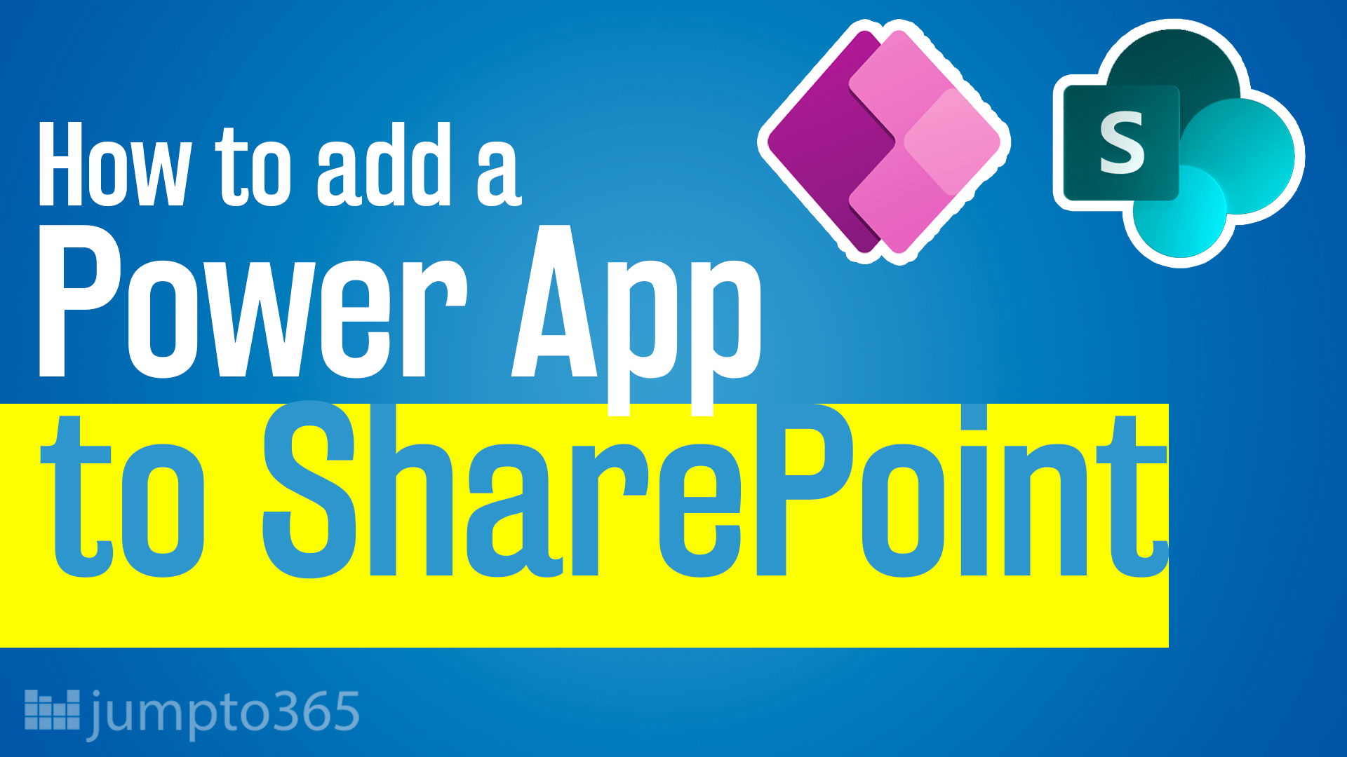 Publish a Power App to a SharePoint page | jumpto365 Blog