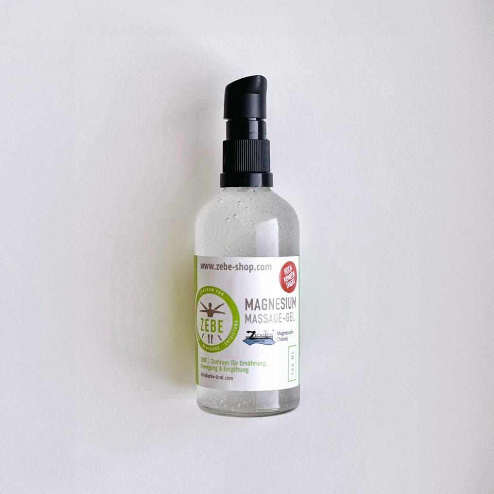Magnesium Massage-Gel | ZEBE Gesundheitsshop