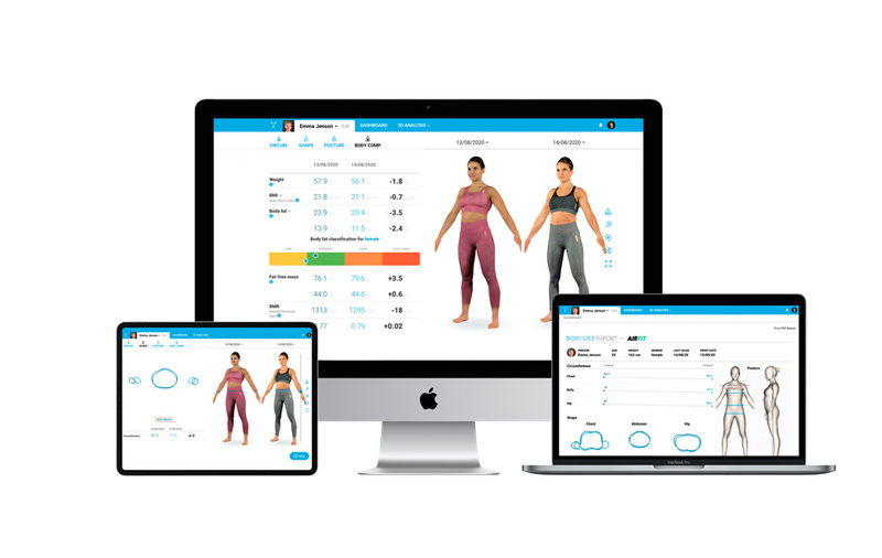 Bodygee Brasil - Bioimpedância 3D - Sua nova forma de medir, acompanhar e motivar.