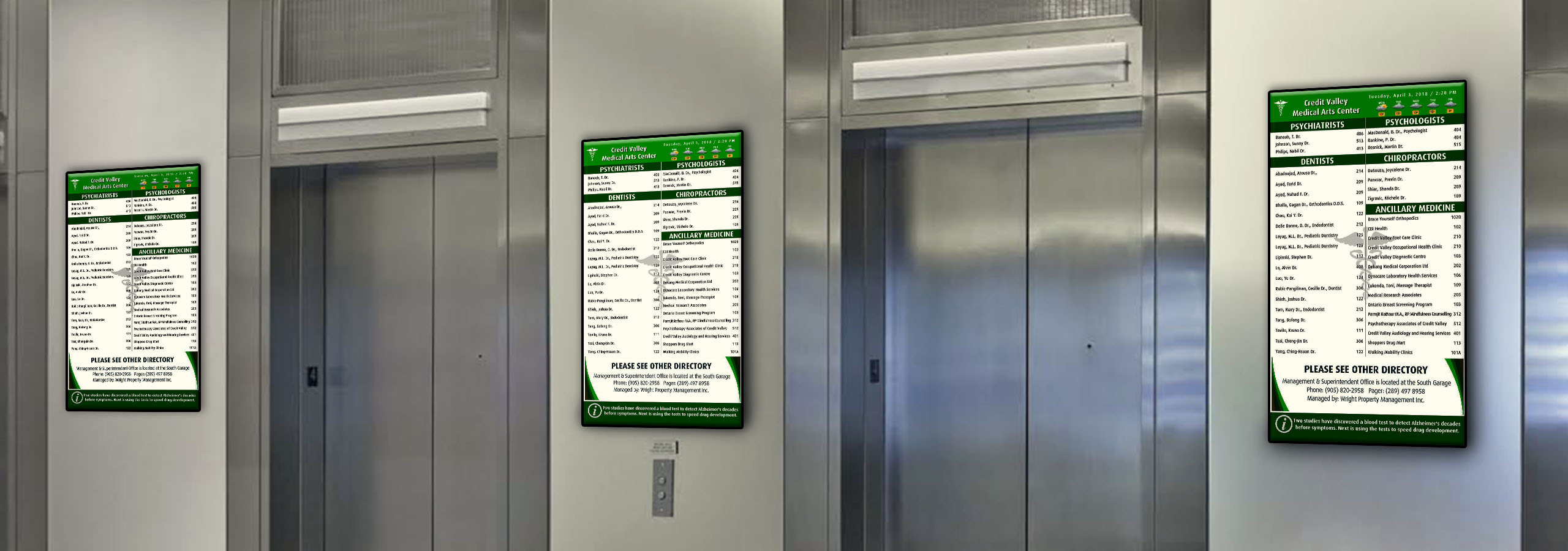 LCD Digital Directory Displays | ONQDigital Australia